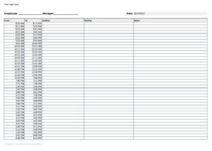 5 Excel Time Tracking Spreadsheet Templates - Quidlo