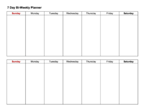 8 Free Printable Time Blocking Templates (Excel & PDF) - Quidlo