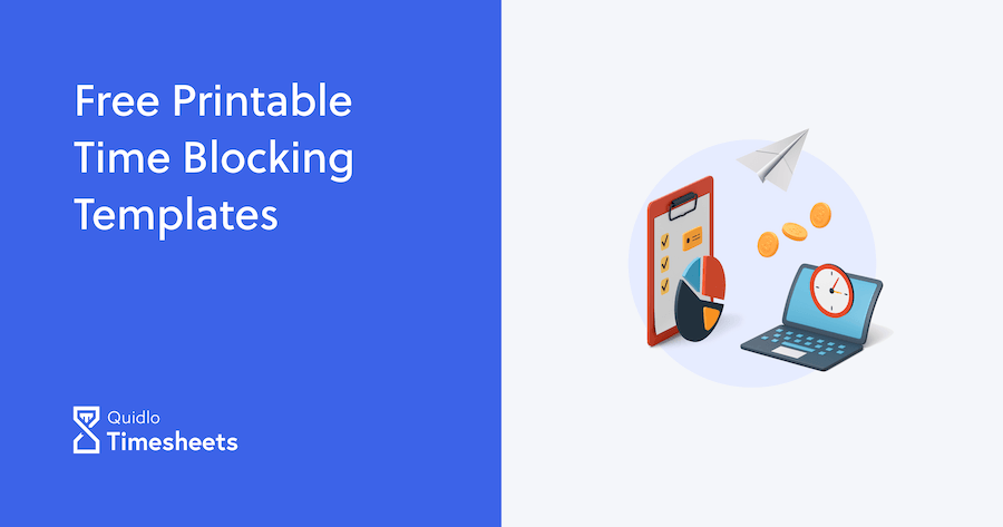 8 Free Printable Time Blocking Templates (Excel & PDF) - Quidlo