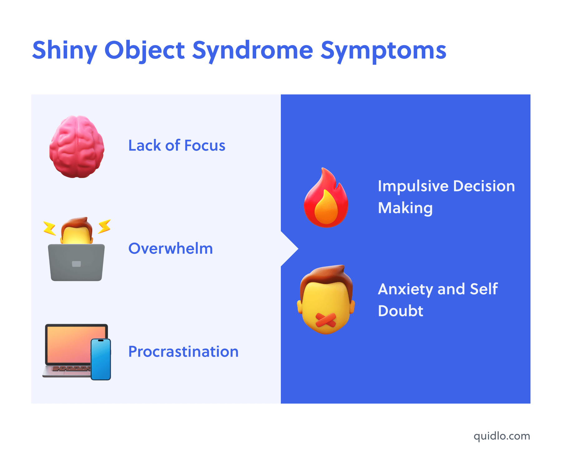 Shiny Object Syndrome: The Destructive Temptation - Quidlo Shiny Object Syndrome: The Destructive Temptation - Quidlo